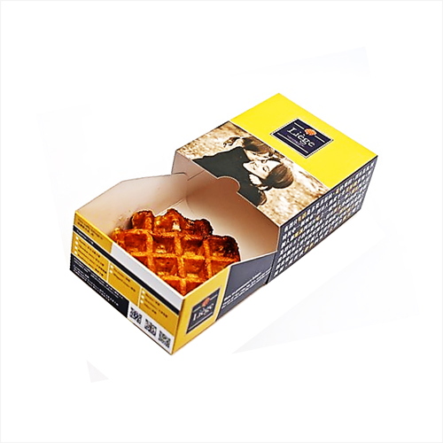 Products FOOD PAPER PACKAGING WAFFLE PAPER BOX
