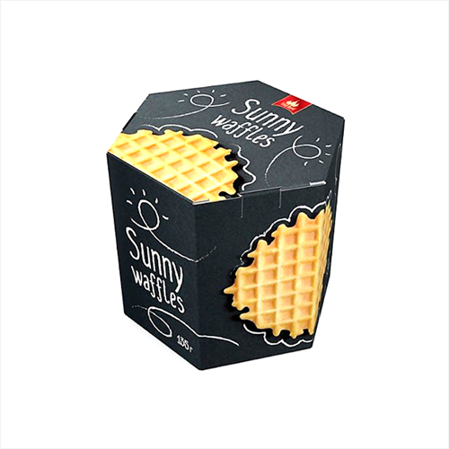 Products FOOD PAPER PACKAGING WAFFLE PAPER BOX